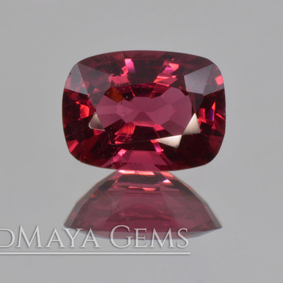 Natural Red Spinel 1.34 ct – Cushion Cut, Burma Origin, Unheated ...