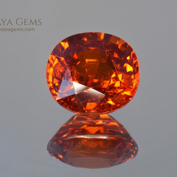 Natural Gemstone - Orange Garnet Spessartite 9.24 ct – Namibia – MdMaya ...
