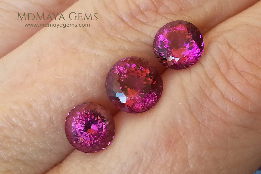 Pink & Rubellite Tourmalines | Natural October Birthstone Gems – MdMaya ...